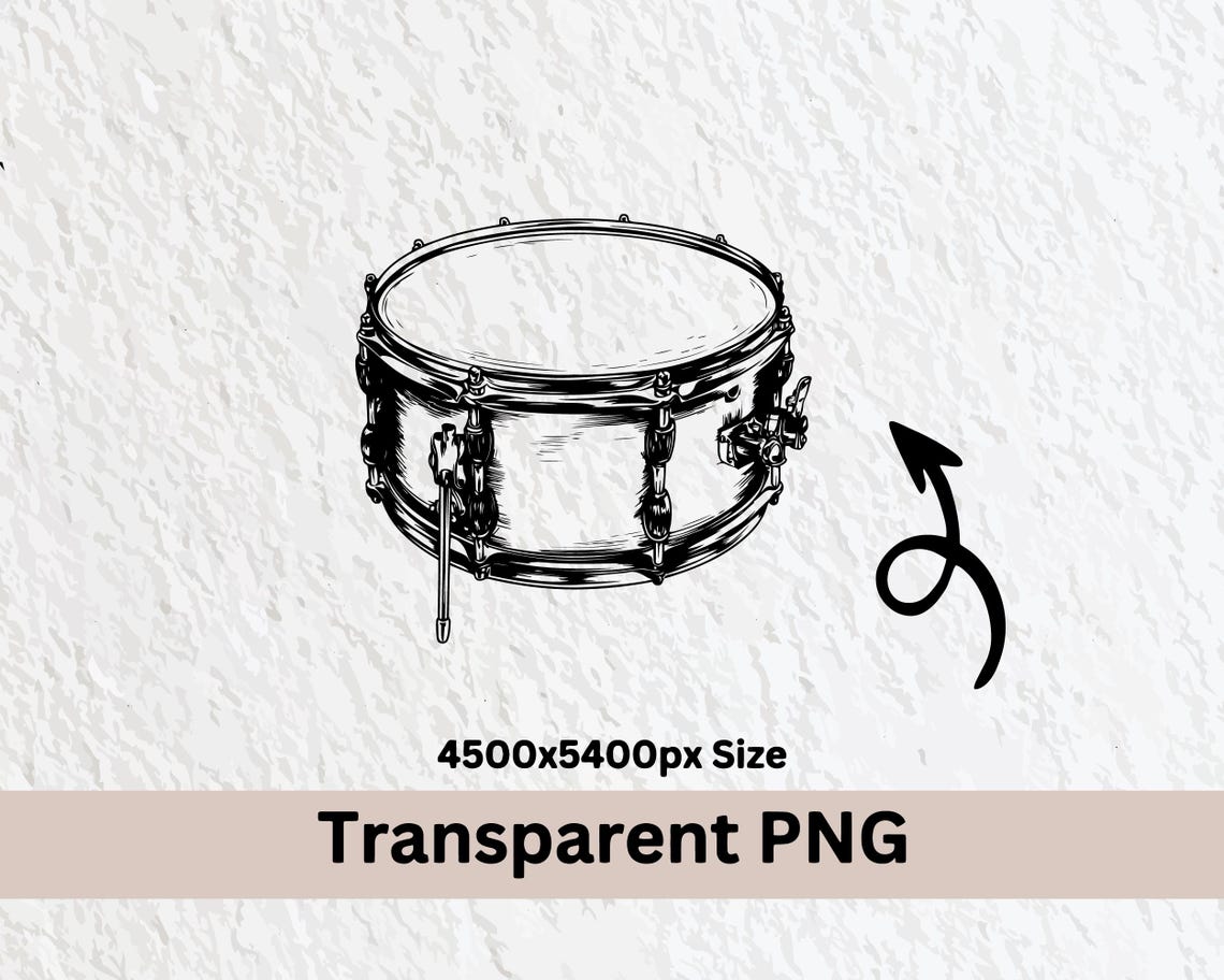 Snare Drum Svg Bundle, Snare Drum Silhouette, Snare Drum Clipart Png ...