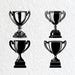 Trophy SVG Bundle: Silhouette Clipart for Cricut (digital Download) - Etsy