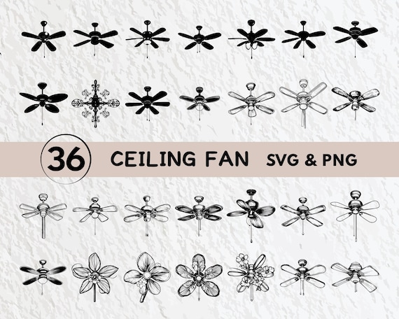 Ceiling Fan Icon Svg