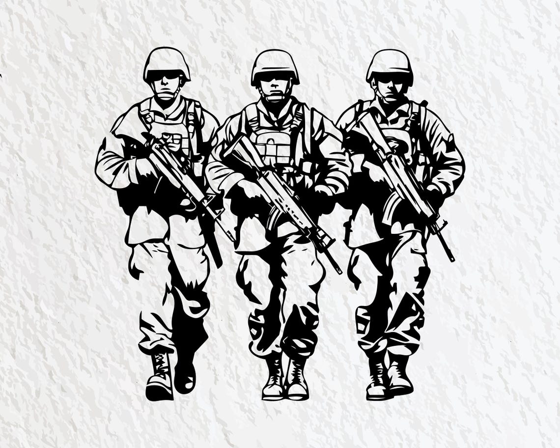Marines SVG Bundle: Silhouette, Clipart, Vector (digital Download) - Etsy