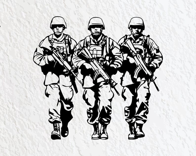 Marines SVG Bundle: Silhouette, Clipart, Vector (digital Download) - Etsy