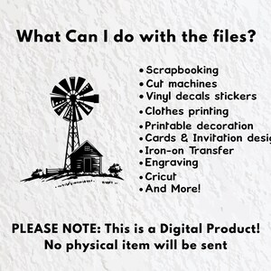 Farm Windmill Svg Bundle, Farm Windmill Silhouette, Farm Windmill ...