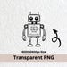 Robots SVG Bundle: Silhouette Clipart, Vector Logo (PNG, Cricut Files ...