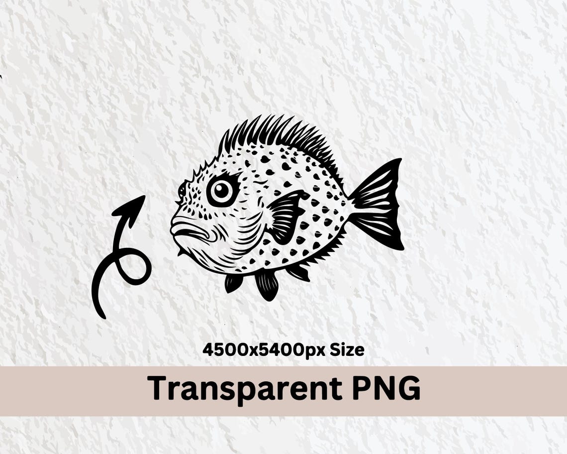 Pufferfish SVG Bundle: Silhouette, Clipart, Vector (digital Download ...