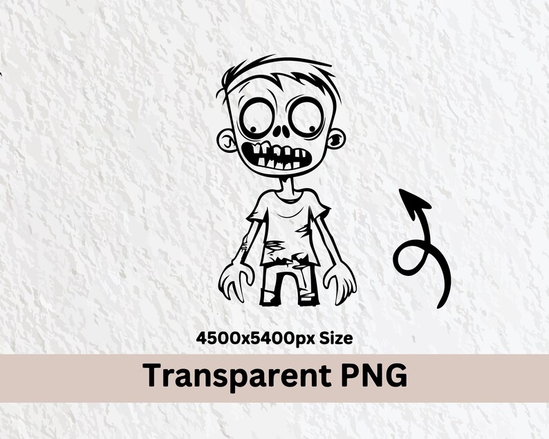 Cartoon Zombie Svg Bundle, Cartoon Zombie Silhouette, Cartoon Zombie ...