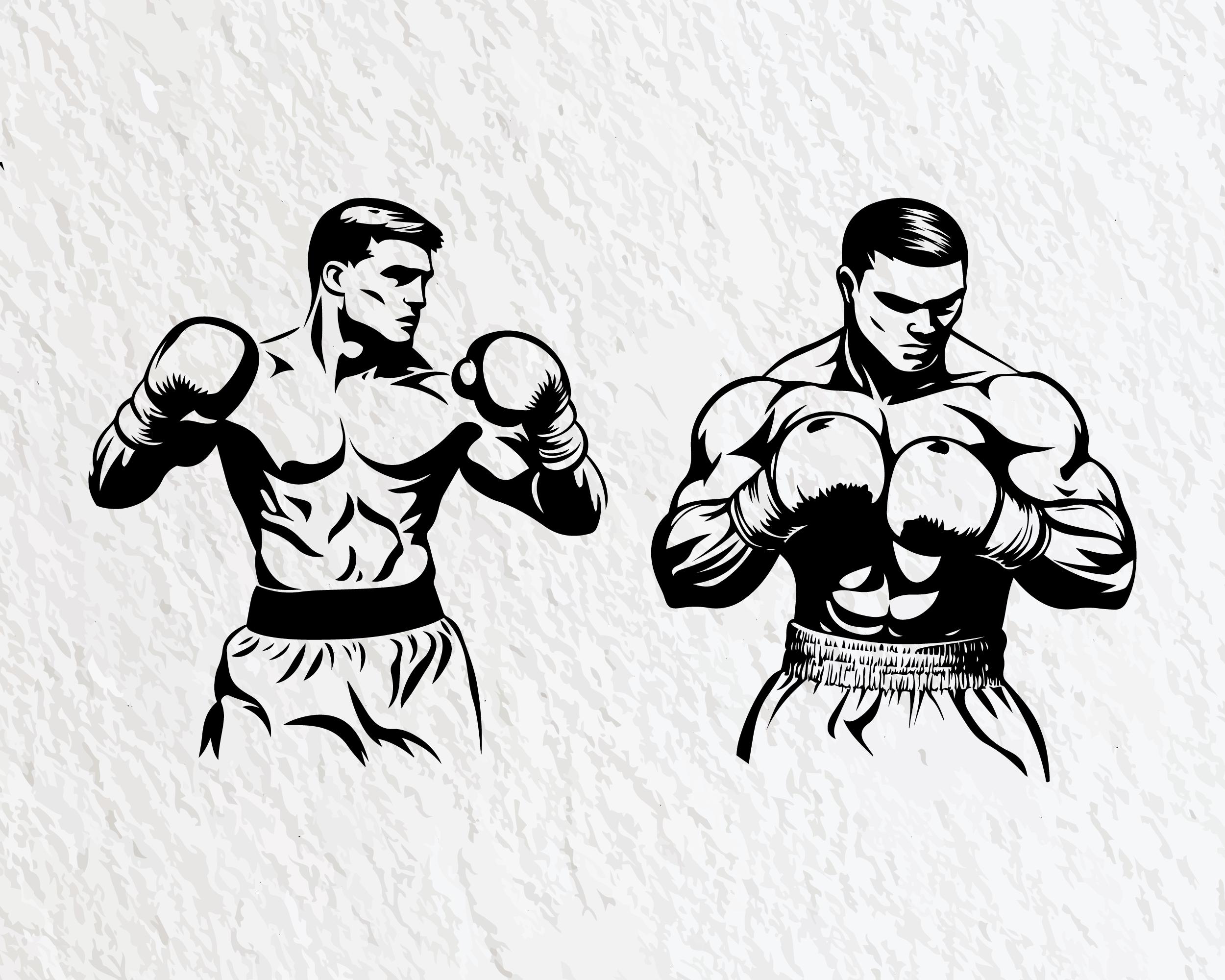 Boxing Svg Bundle, Boxing Silhouette, Boxing Clipart Png, Boxing ...