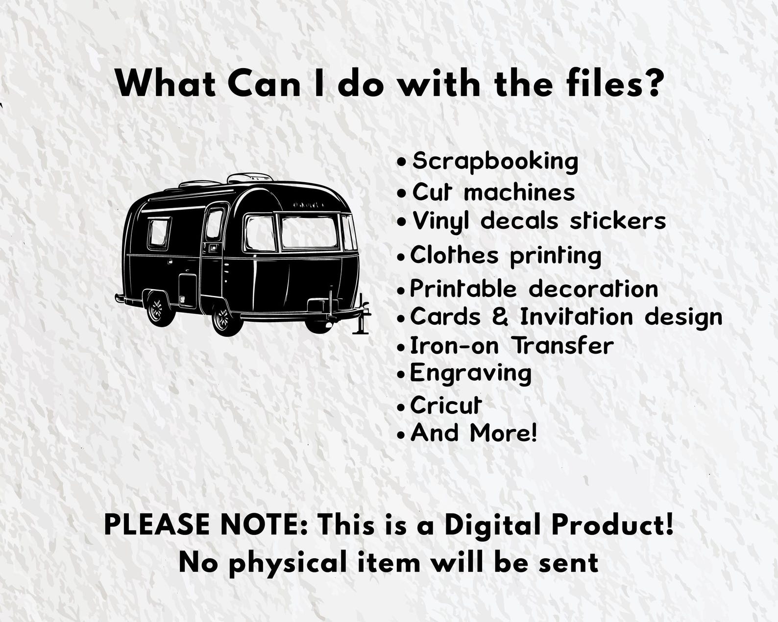 Airstream SVG Bundle: Silhouette, Clipart, Vector (digital Download) - Etsy