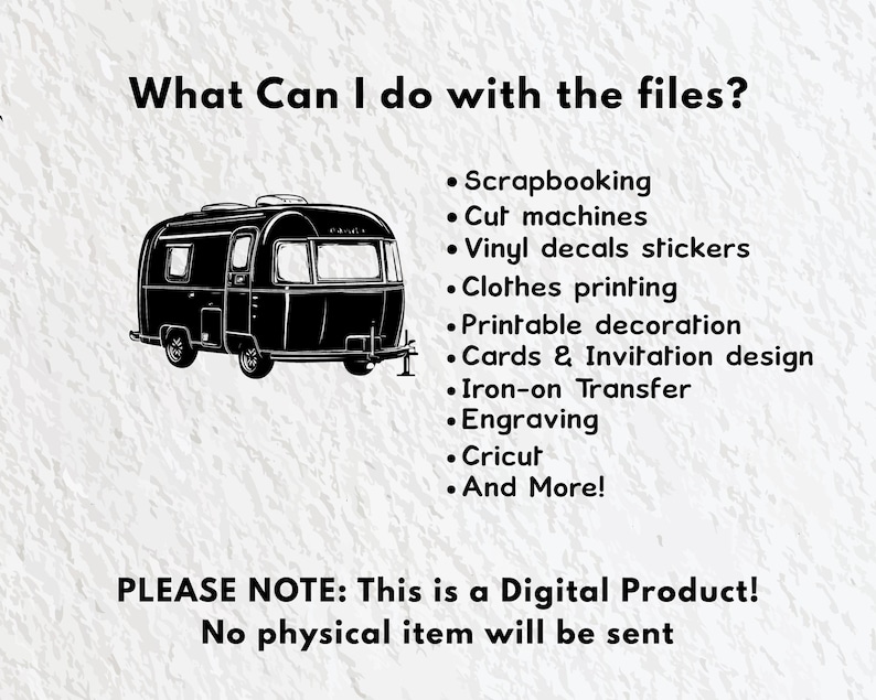 Airstream SVG Bundle: Silhouette, Clipart, Vector (digital Download) - Etsy