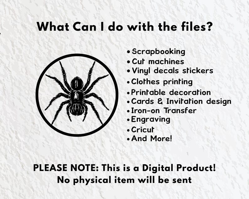 Tarantula Svg Bundle, Tarantula Silhouette, Tarantula Clipart Png ...