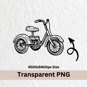 Tricycle Svg Bundle, Tricycle Silhouette, Tricycle Clipart Png ...