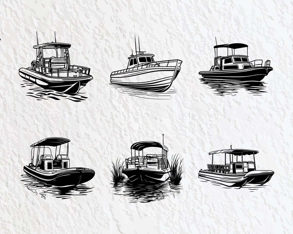 Pontoon Silhouette Bundle Png, Pontoon Svg Outline, Pontoon Lover Png ...