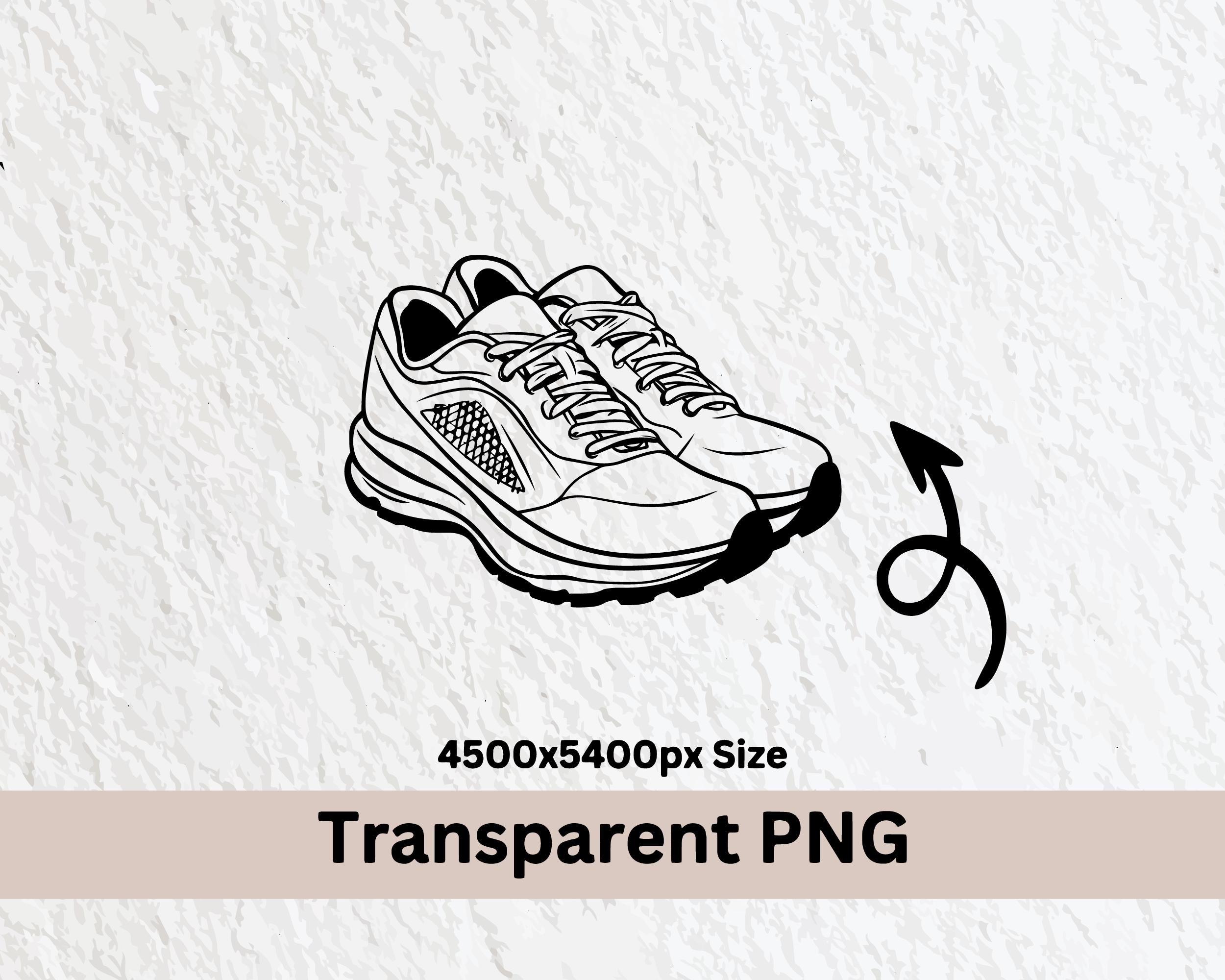 Running Shoes SVG Bundle: Sports Shoes Vector Icon Files (digital ...