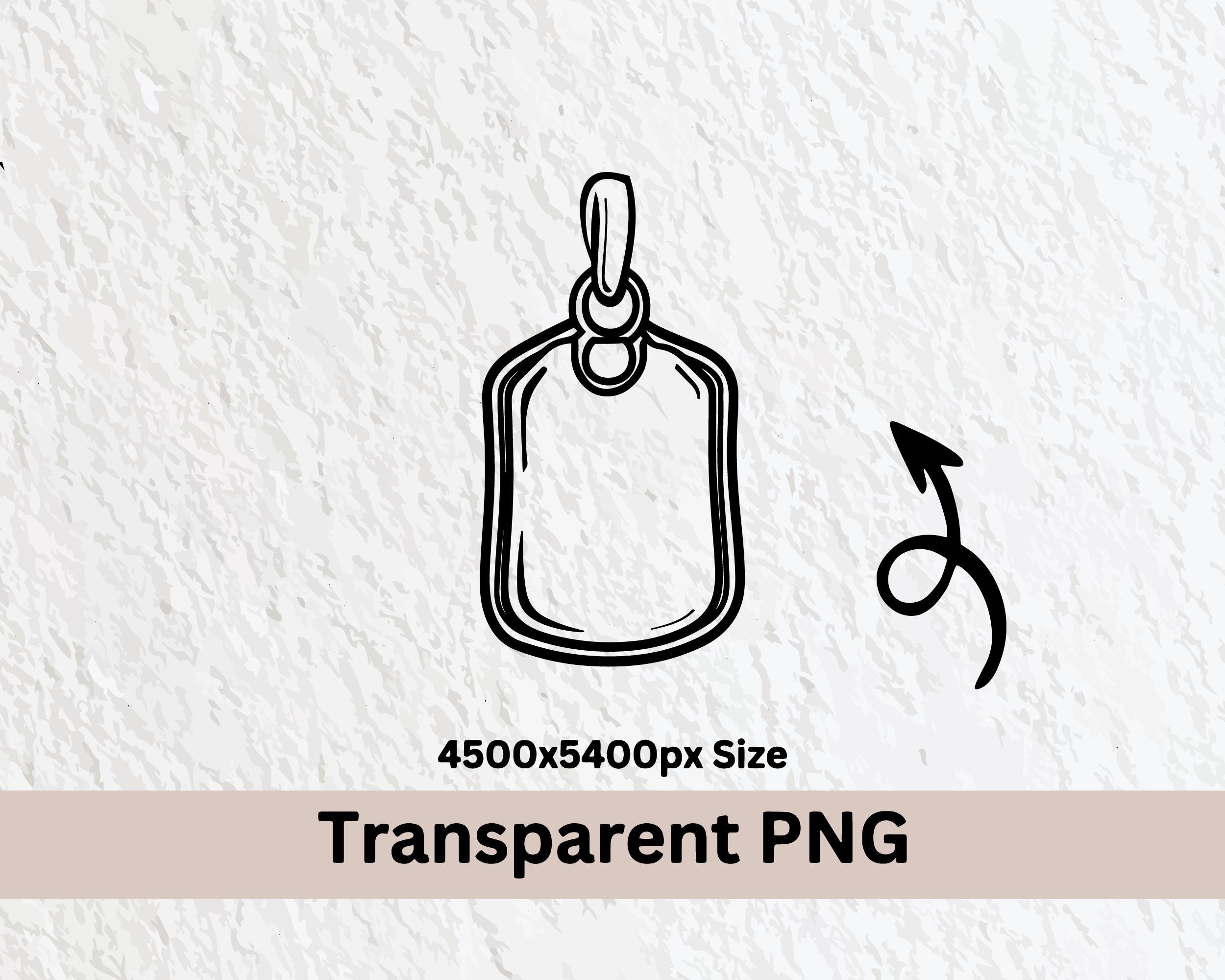 Dog Tag SVG Bundle: 36 Vector Outline Designs (SVG, PNG) - Etsy