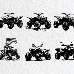 Honda ATV SVG Bundle: Clipart, Vector, & Cut Files (digital Download ...