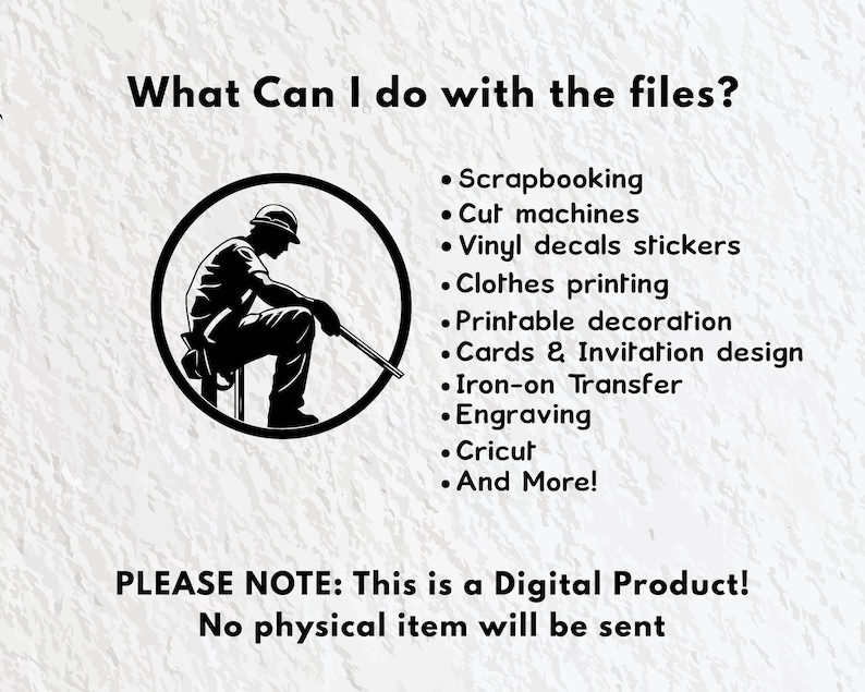 Structural Ironworker SVG Bundle: Silhouette Clipart, Logo Icon ...