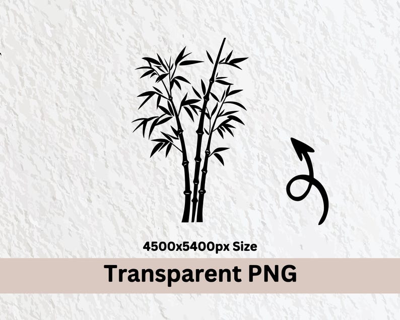 Bamboo Svg Bundle, Bamboo Silhouette, Bamboo Clipart Png, Bamboo ...