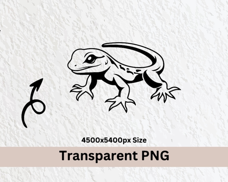 Salamander SVG Bundle: Silhouette Clipart, Vector Cut Files - Etsy