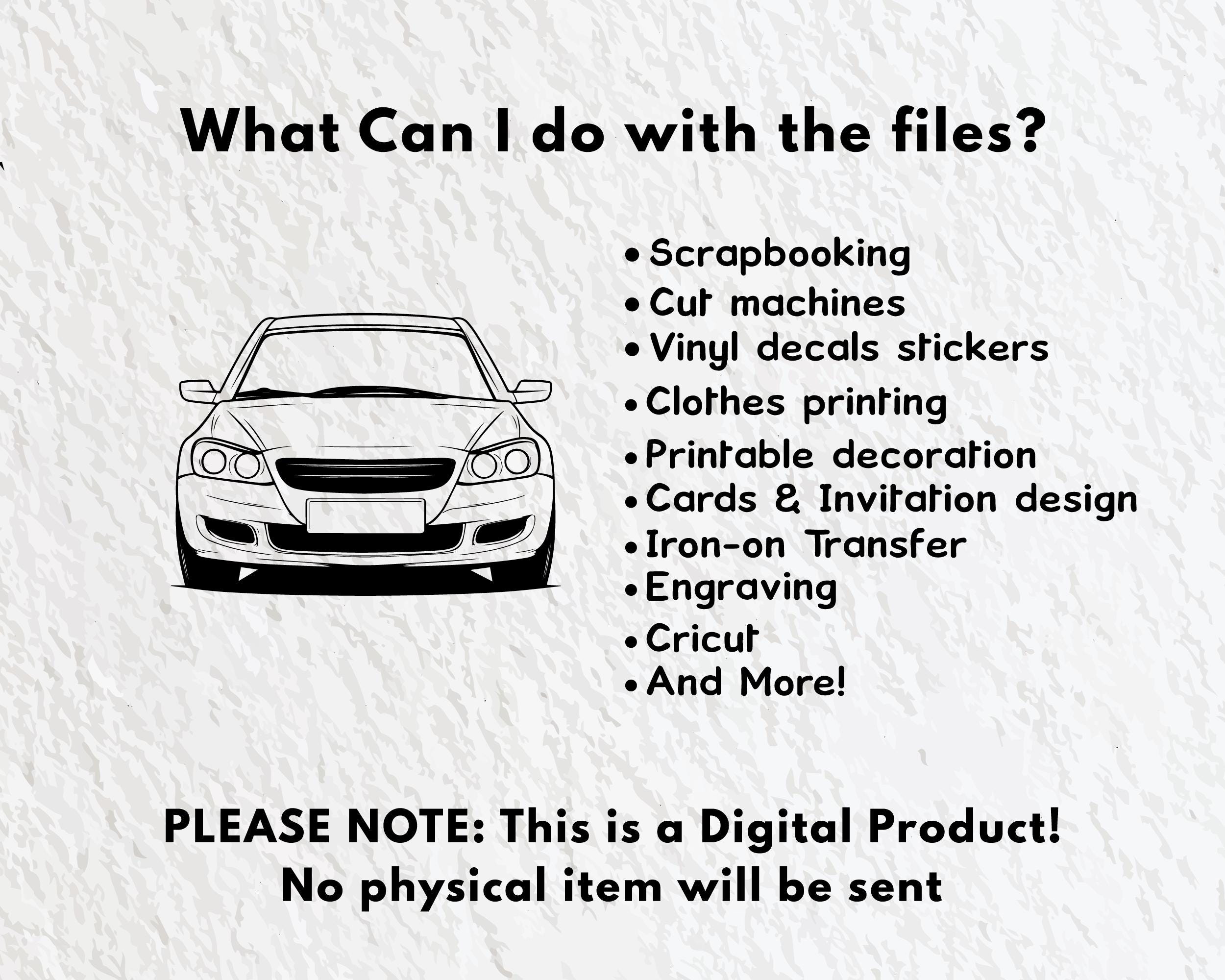 Car Svg Bundle, Car Silhouette, Old Car Clipart Png, Stylish Car ...