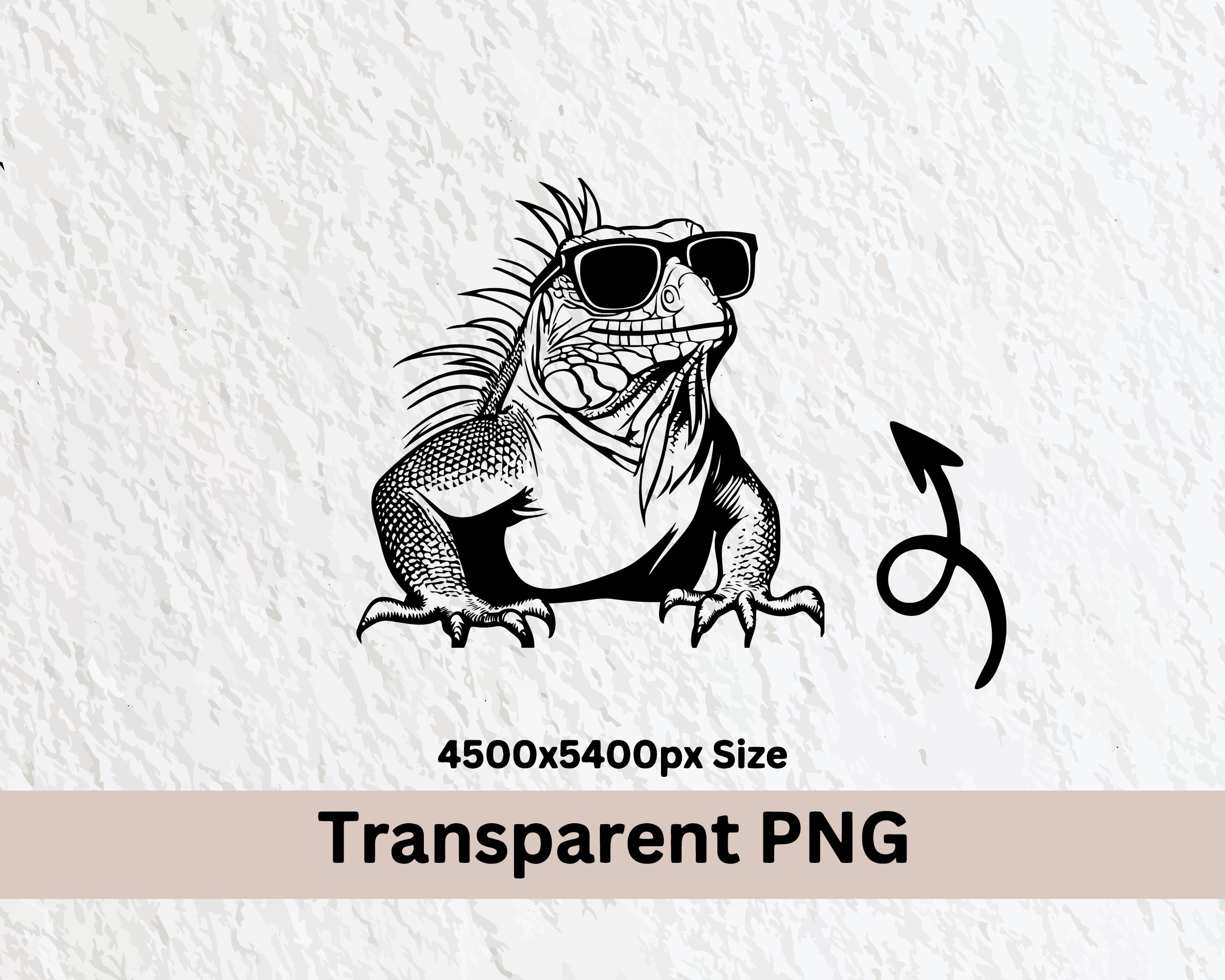 Iguana Svg Bundle, Iguana Silhouette, Iguana Clipart Png, Iguana ...
