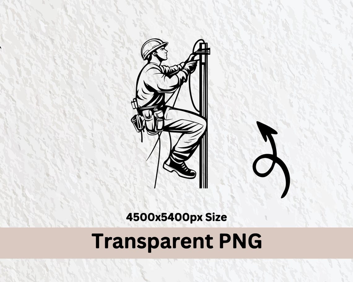 Lineman Svg Bundle, Lineman Silhouette, Lineman Clipart Png, Lineman ...