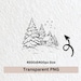 Winter Scene SVG Bundle: Holiday Clipart, Logo Icon Decals (PNG, SVG ...