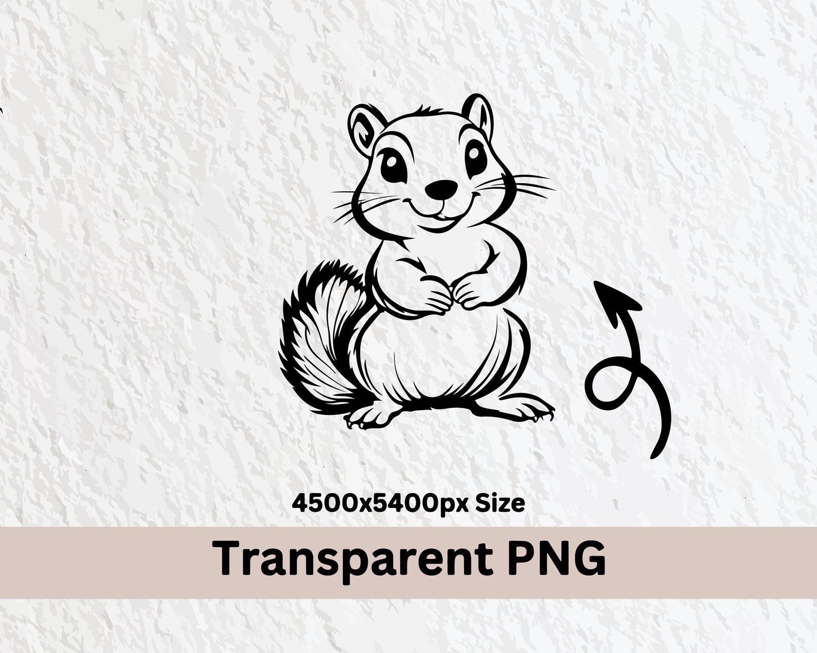Chipmunk Silhouette Bundle: SVG, PNG Cricut Files (digital Download) - Etsy