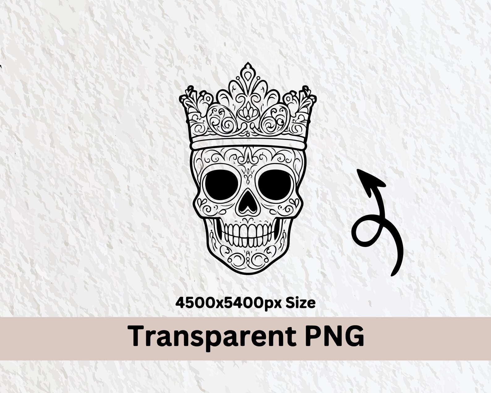 Skull Wearing Crown SVG Bundle: Vector Clipart, Logo Icon (PNG, SVG) - Etsy