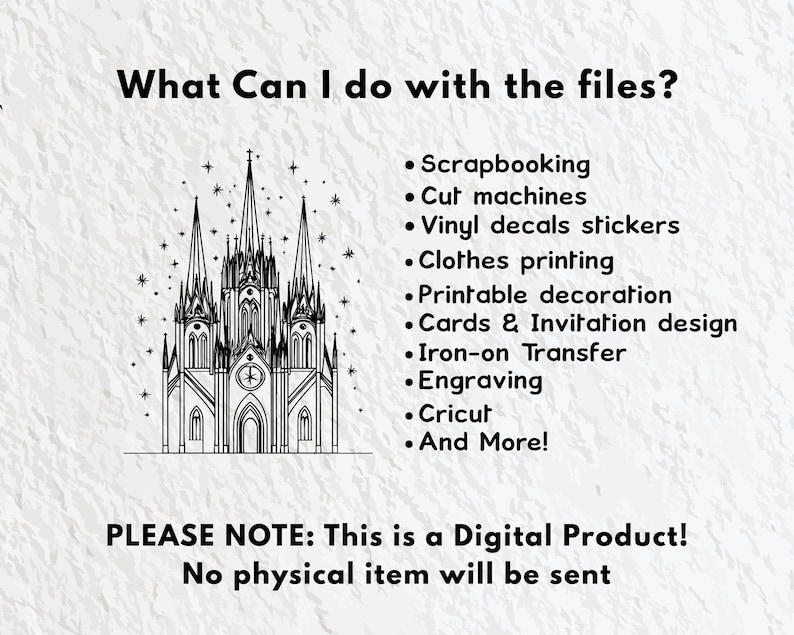 Gothic Cathedral Svg Bundle, Gothic Cathedral Silhouette, Gothic ...