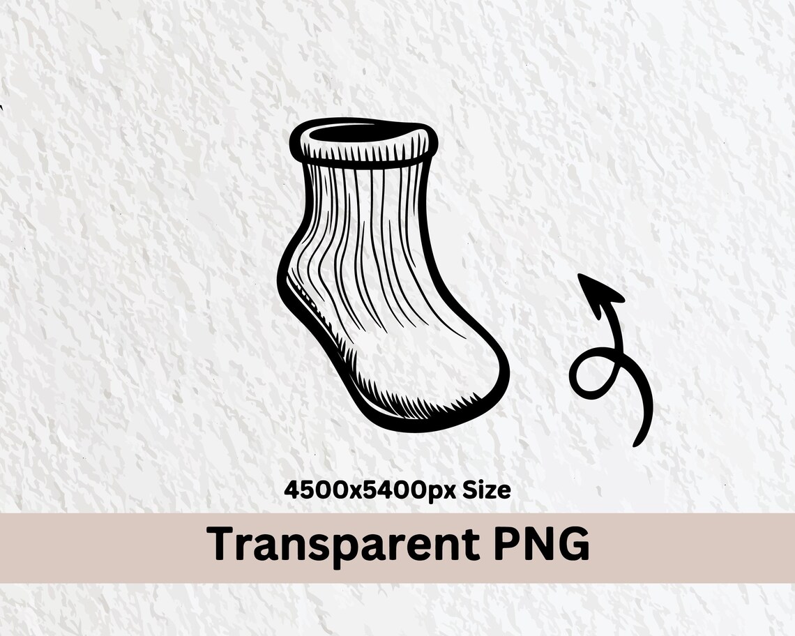 Sock Svg Bundle, Sock Silhouette, Sock Clipart Png, Sock Outline, Sock ...