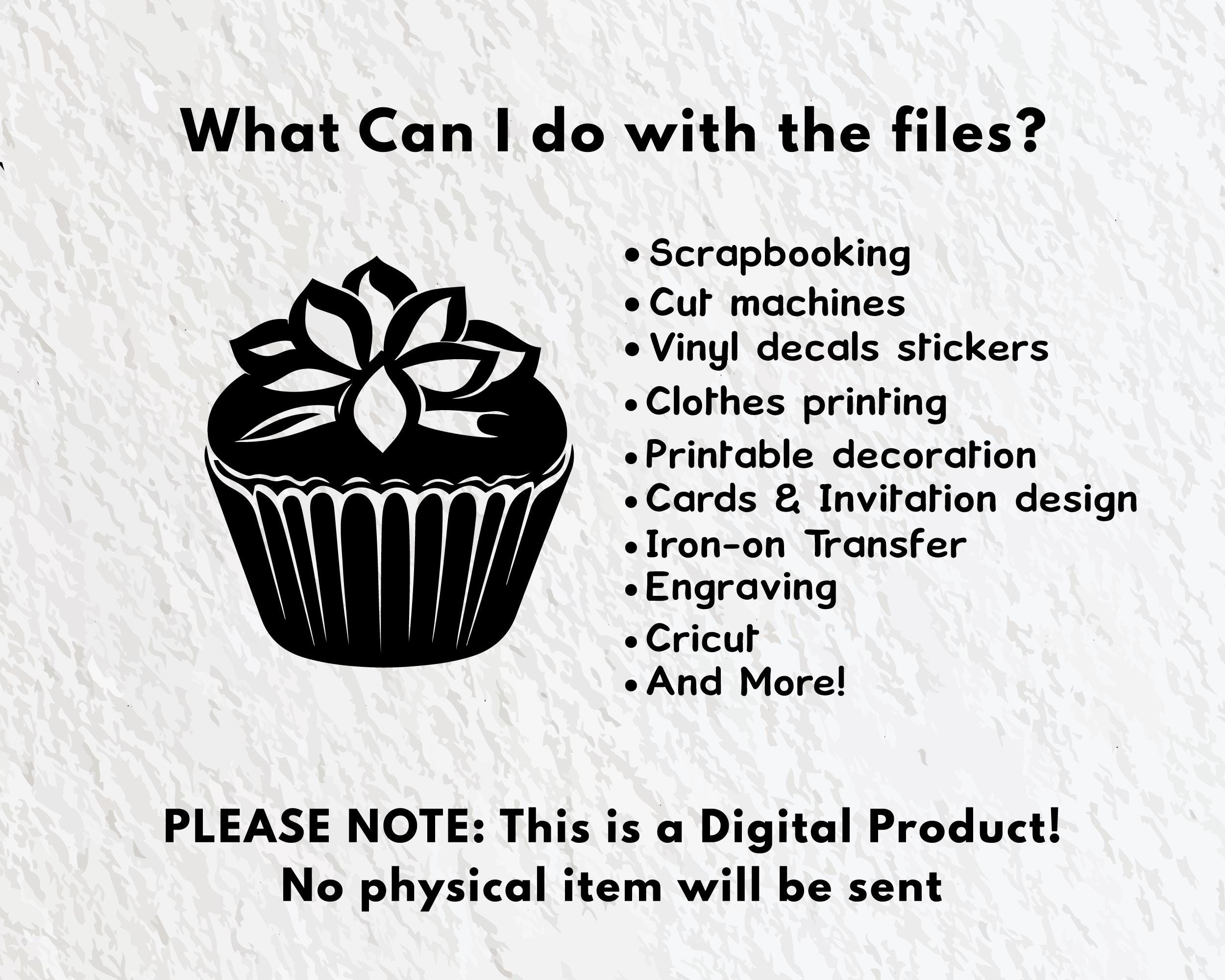 Muffin SVG Bundle: Clipart, Outline, Vector, Logo (PNG, Cricut) - Etsy
