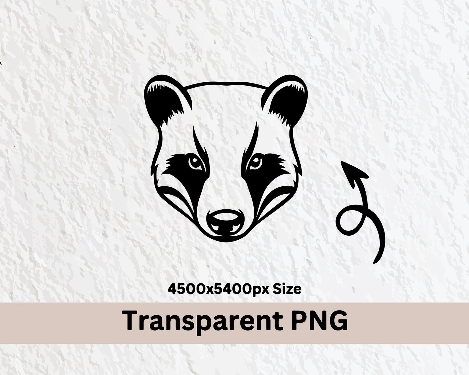 Badger SVG Bundle: Silhouette Clipart, Vector Decal (PNG, SVG) - Etsy