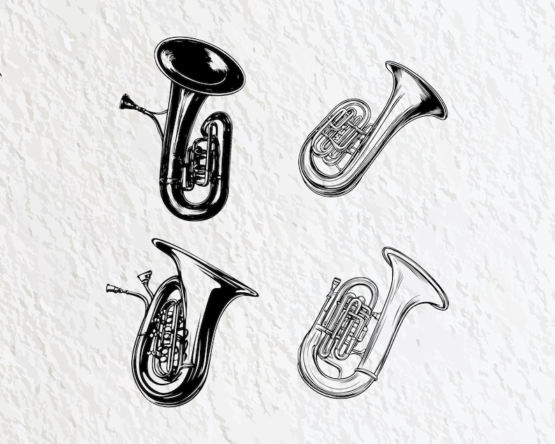 Sousaphone Svg Bundle, Sousaphone Silhouette, Sousaphone Clipart Png ...