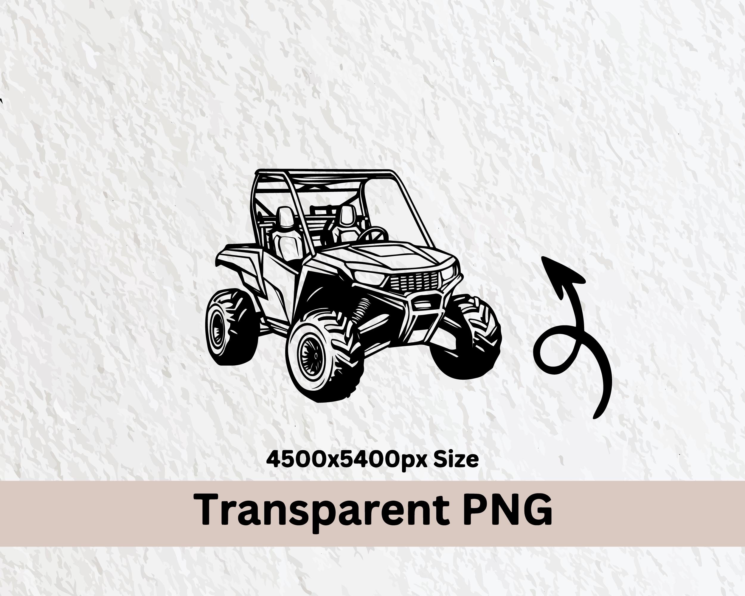 UTV Car SVG Bundle: Silhouette Clipart, Cricut Cut Files (PNG) - Etsy