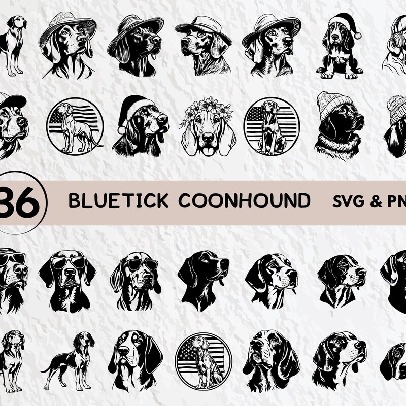 Bluetick Silhouette - Etsy
