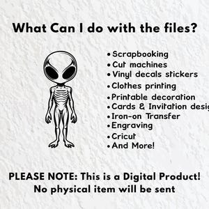 Alien SVG Bundle: Silhouette Clipart, Cricut Decal (PNG, Vector) - Etsy