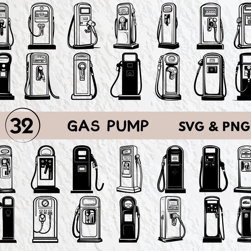 Gas Pump - Etsy