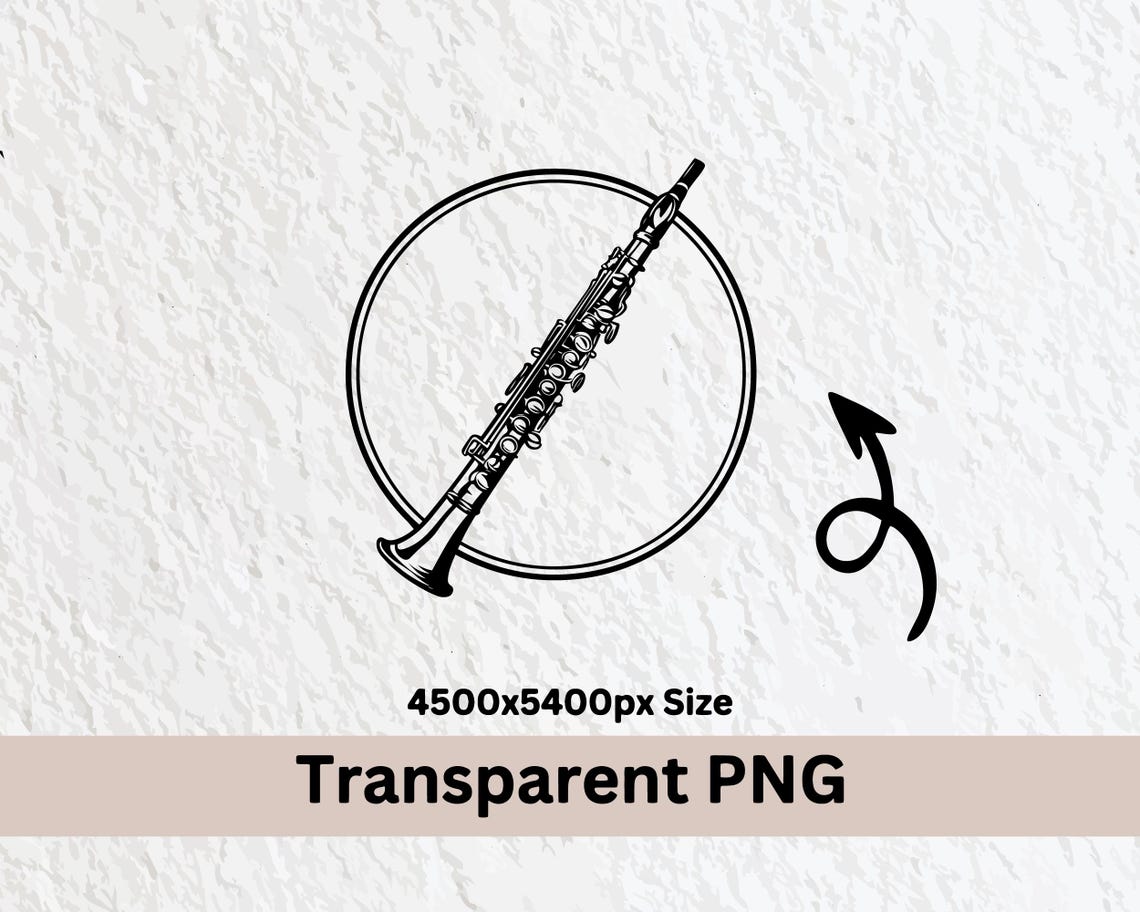 Clarinet Svg Bundle, Clarinet Silhouette, Clarinet Clipart Png ...