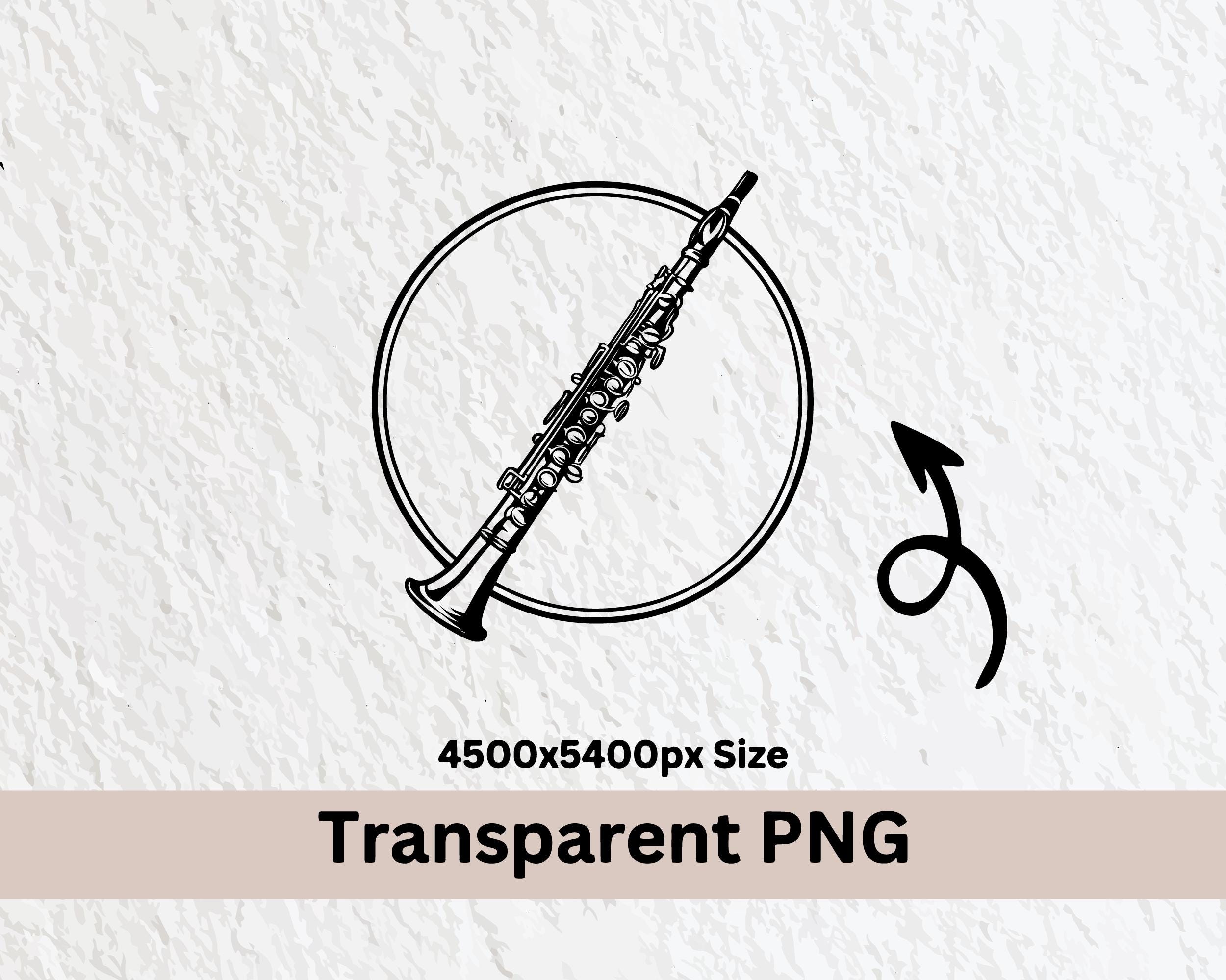 Clarinet Svg Bundle, Clarinet Silhouette, Clarinet Clipart Png ...