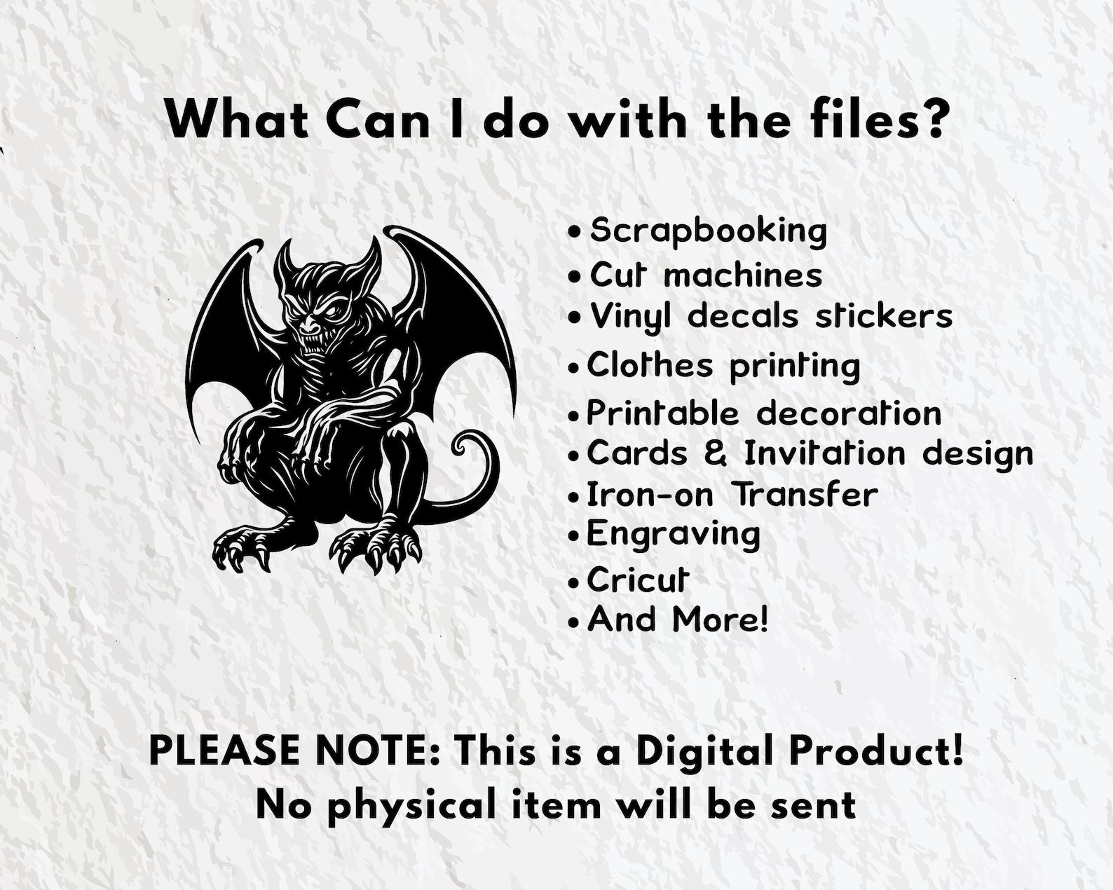 Gargoyle SVG Bundle: Silhouette, Clipart, Vector (digital Download) - Etsy
