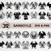 Gargoyle SVG Bundle: Silhouette, Clipart, Vector (digital Download) - Etsy
