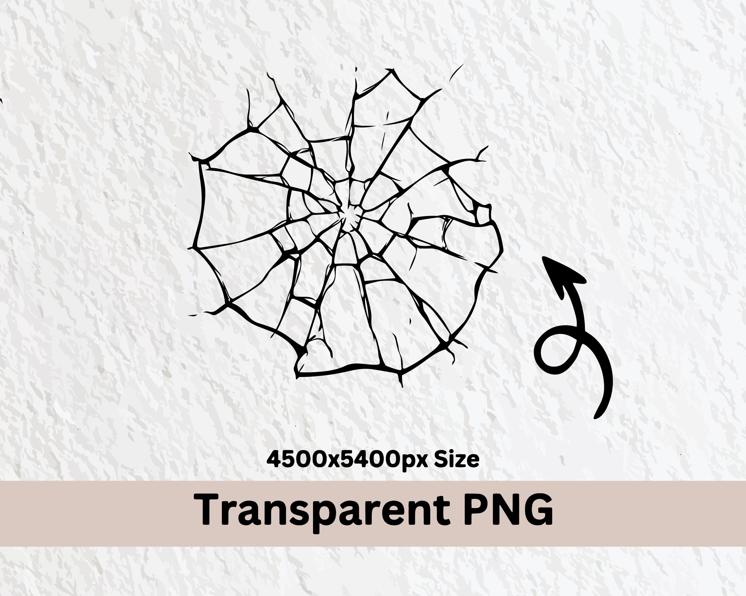 Shattered Glass Silhouette Bundle, Shattered Glass Vector, Shattered ...