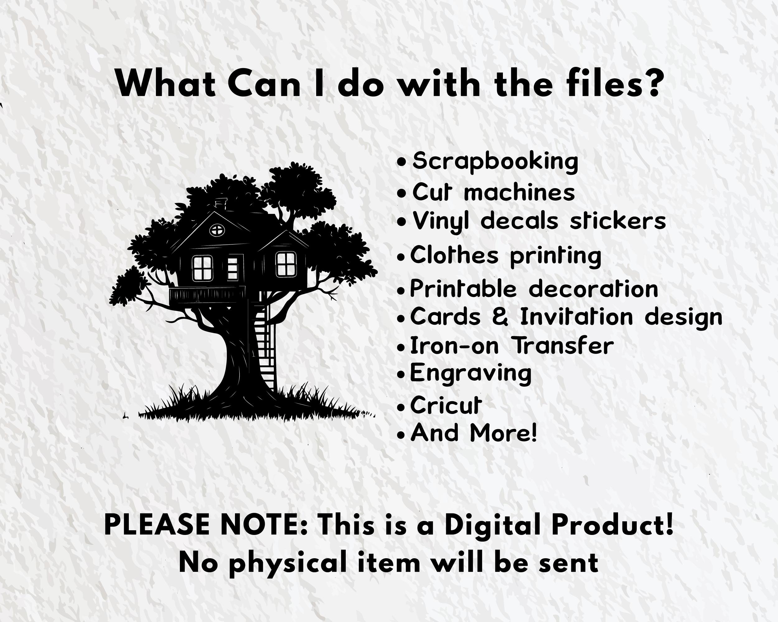 Tree House Svg Bundle, Tree House Silhouette, Tree House Clipart Png ...