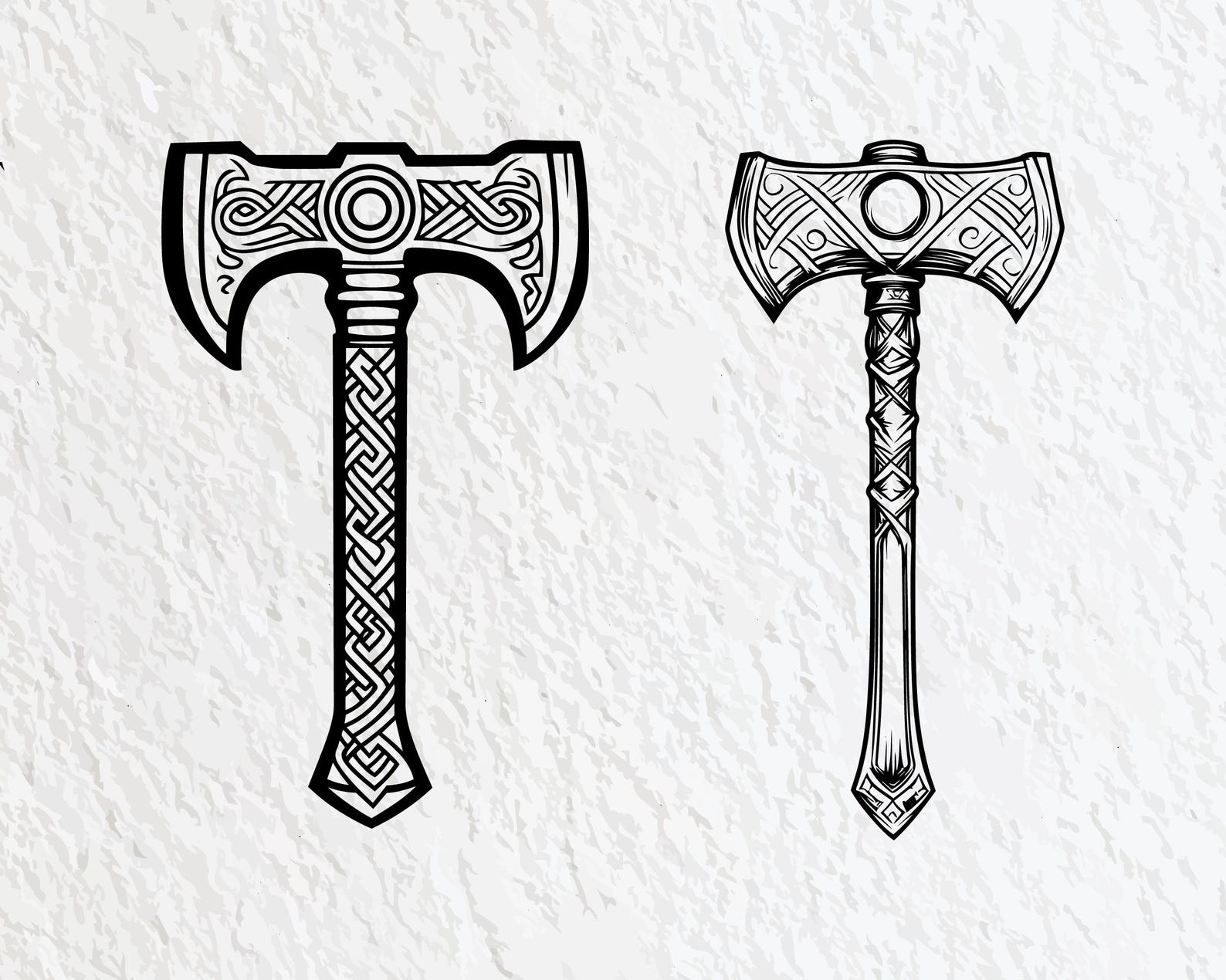 Mjolnir Svg Bundle, Mjolnir Silhouette, Mjolnir Clipart Png, Mjolnir ...