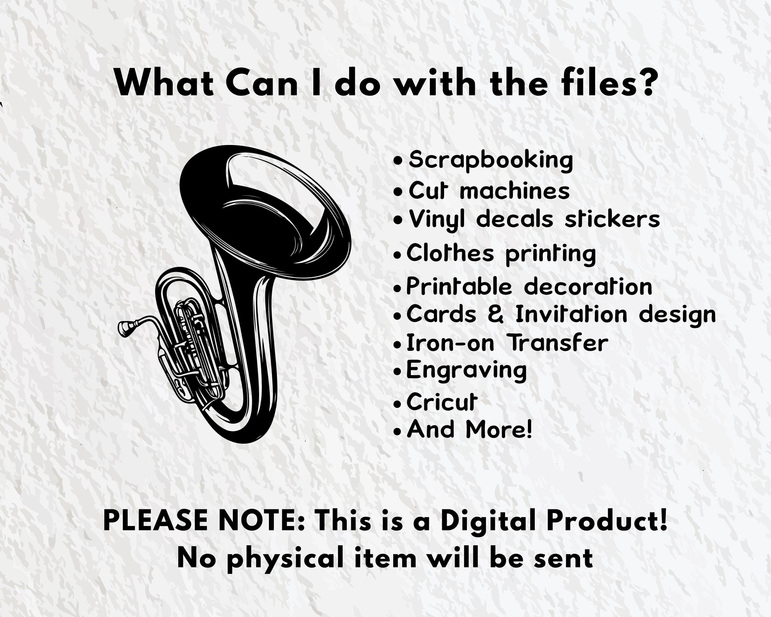 Sousaphone Svg Bundle, Sousaphone Silhouette, Sousaphone Clipart Png ...