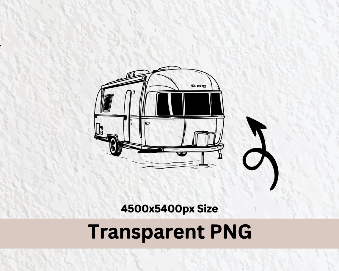 Airstream SVG Bundle: Silhouette, Clipart, Vector (digital Download) - Etsy