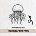 Jellyfish SVG Bundle: Silhouette Clipart, Logo Icon (PNG, Cricut Files ...