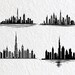 Dubai Skyline Svg Bundle, Dubai Skyline Silhouette, Dubai Skyline ...