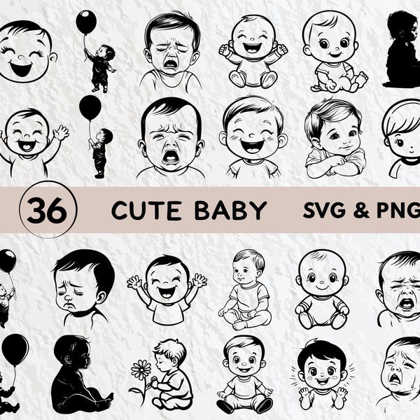Baby Svg - Etsy