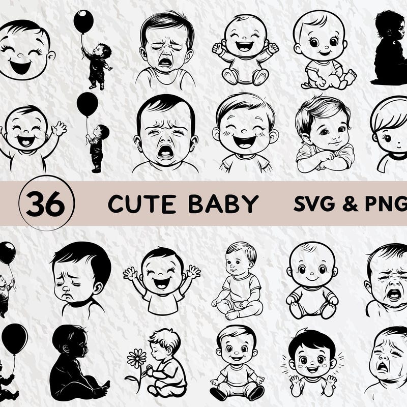 Baby Svg - Etsy