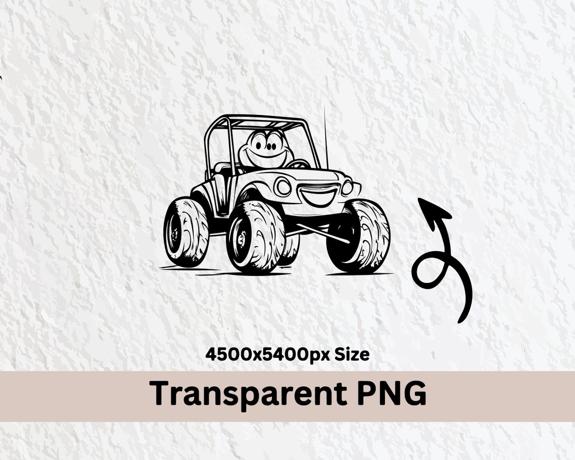 Dune Buggy SVG Bundle: Silhouette, Clipart, Vector (digital Download ...